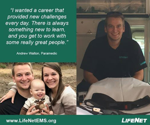 Andrew Walton, Paramedic, Hot Springs - LifeNet