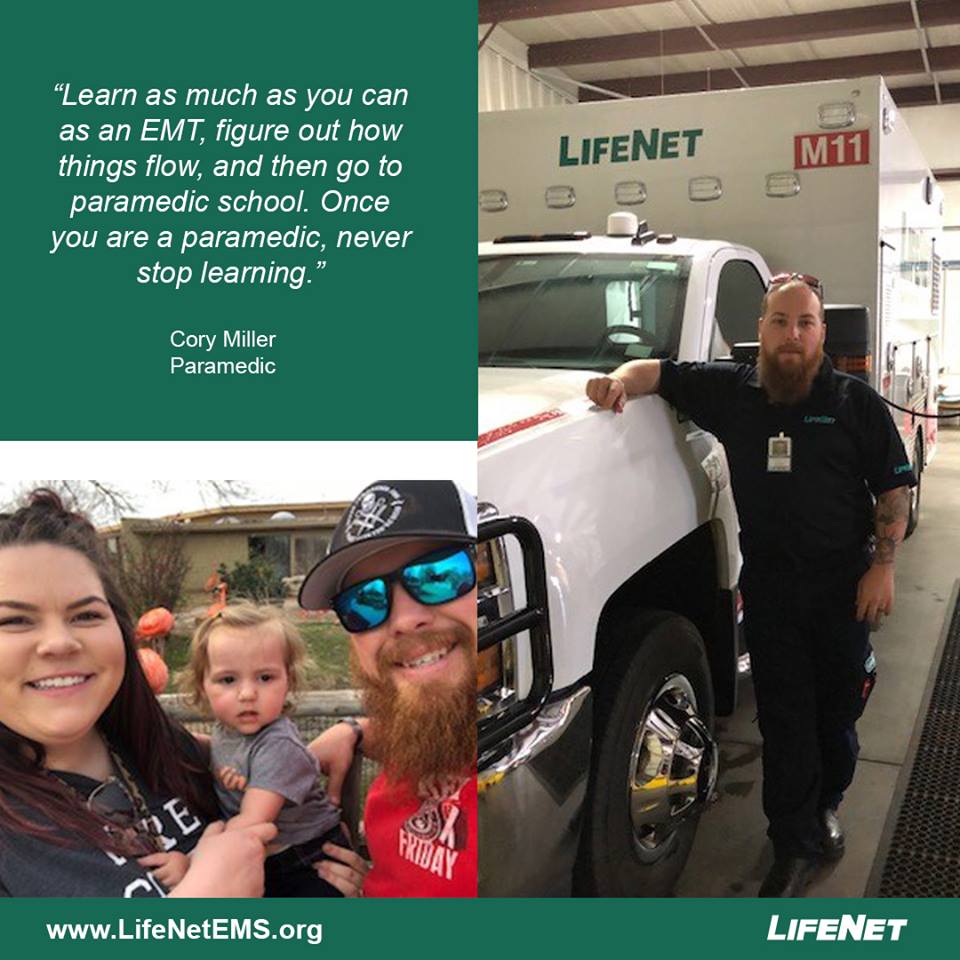 Cory Miller, Paramedic, Stillwater - LifeNet