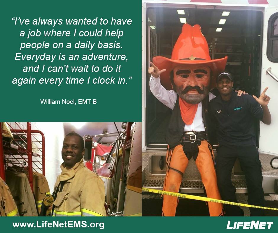 William Noel, EMT, Stillwater - LifeNet